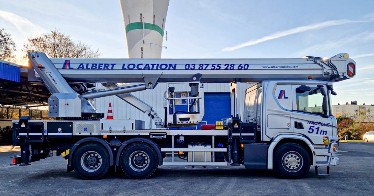 Steiger t510 ruthmann - Nacelles - albert nacelles - location de ...